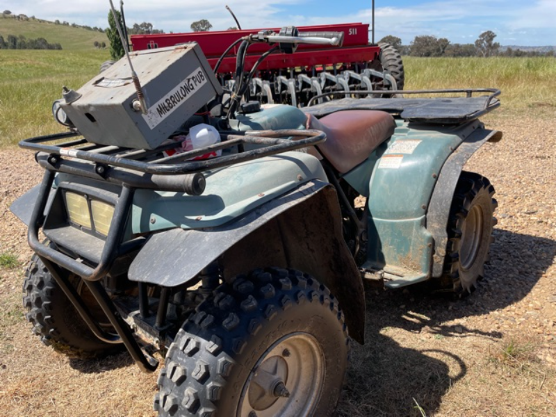 Lot 77A - Honda Timberwolf 4 wheeler | AuctionsPlus