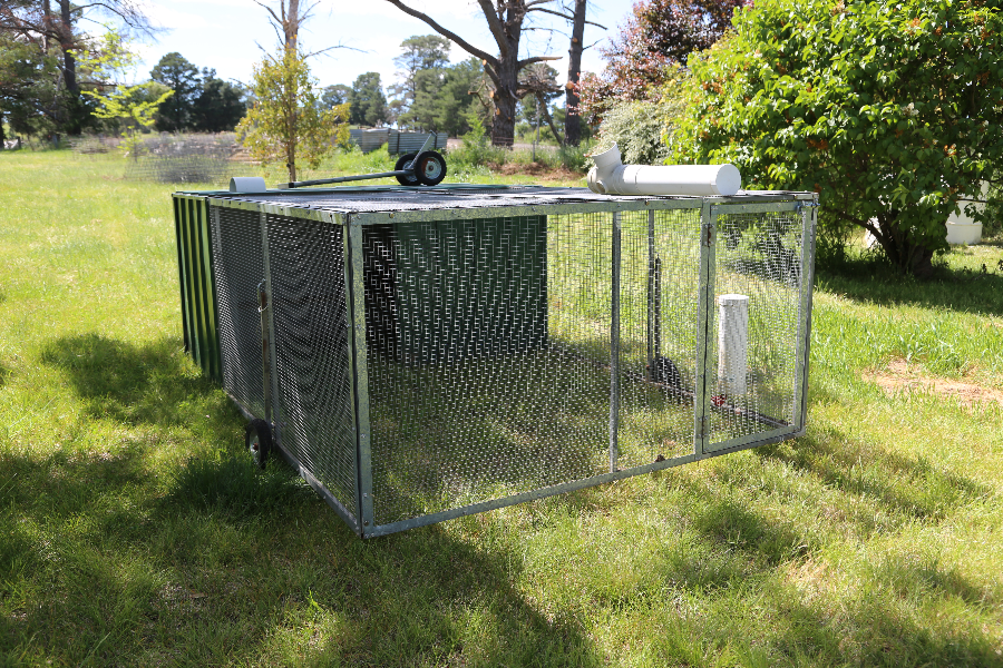 Lot 28 - Mobile Chook Pen | AuctionsPlus