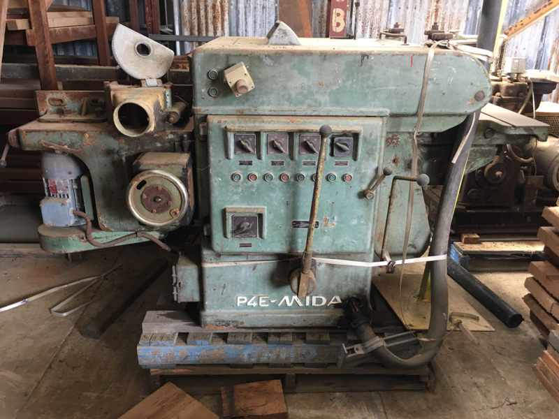Lot 100 - Mida P4E four-cutter planer | AuctionsPlus