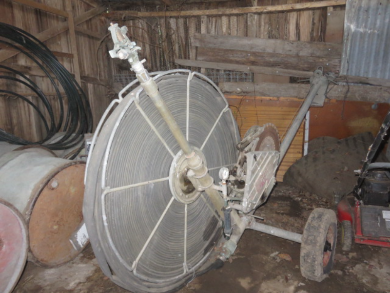 Lot 68 - Southern Cross Trailing Soft Hose Irrigator | AuctionsPlus