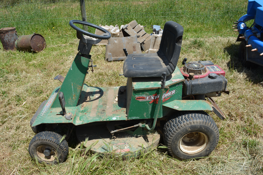Lot 17 - AMC Ride on lawn mower | AuctionsPlus