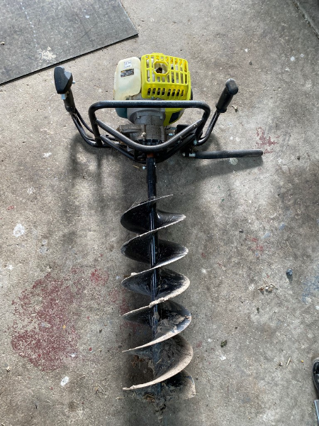 Lot 59 - Ryobi Post Hole Digger | AuctionsPlus