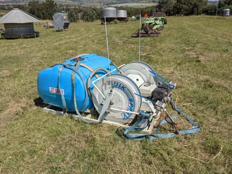 Lot 7 - 2016 Dual Quickspray unit | AuctionsPlus