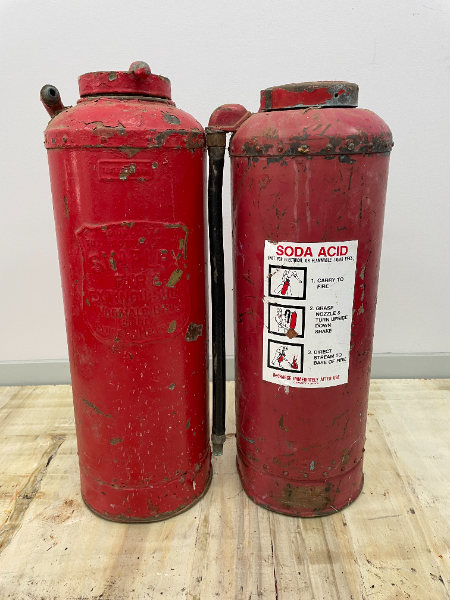 Lot 114 - 2x Simplex Fire Extinguishers | AuctionsPlus