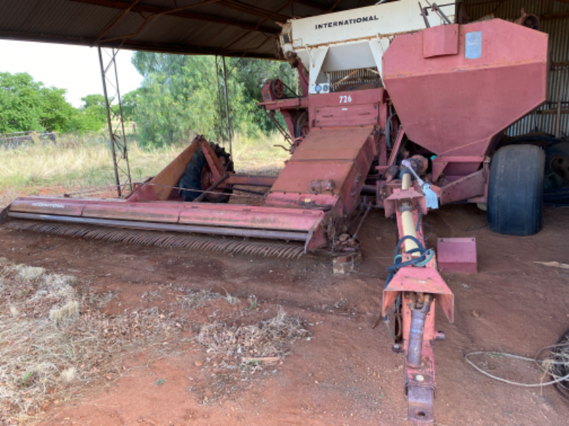 Lot 38 - International PTO harvester | AuctionsPlus