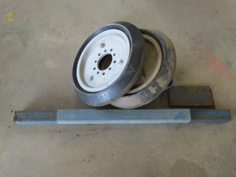 Lot 260 - Jockey wheel kit (all components) for boom spray boom ...