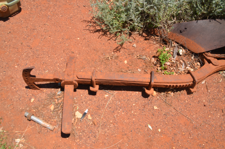 Lot 86 - Vintage Horse Drawn Single Farrow Plough | AuctionsPlus