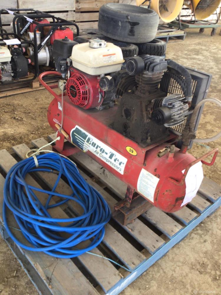 Lot 1 - Euro tec air compressor | AuctionsPlus