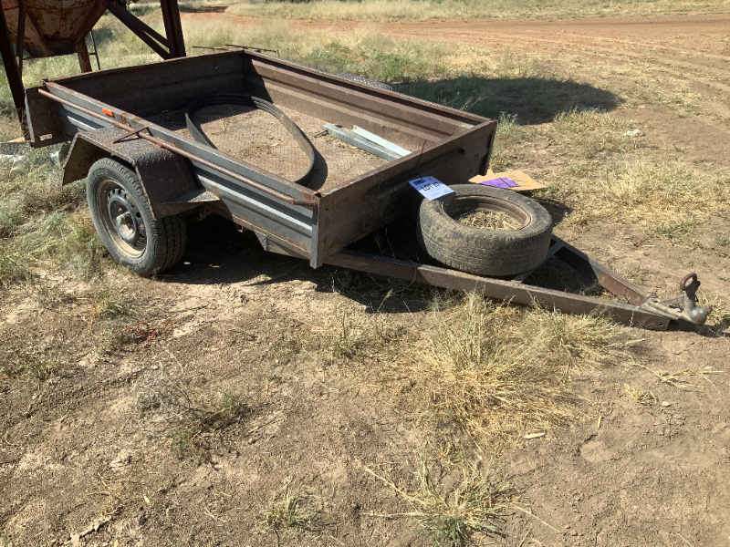 Lot 67 - Single Axel Trailer | AuctionsPlus