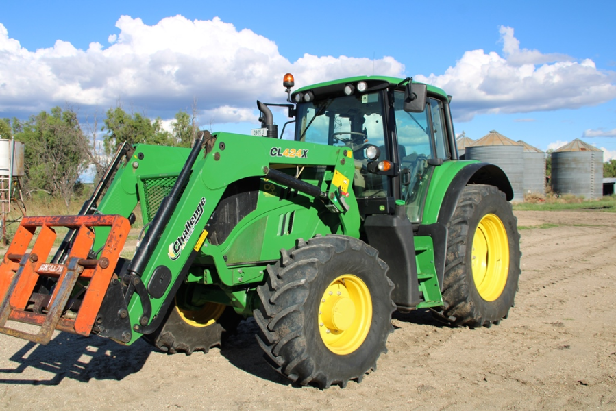Lot 3 - John Deere 6140M front end loader | AuctionsPlus