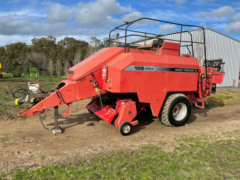 Lot 2 - MF 185, series II square baler | AuctionsPlus