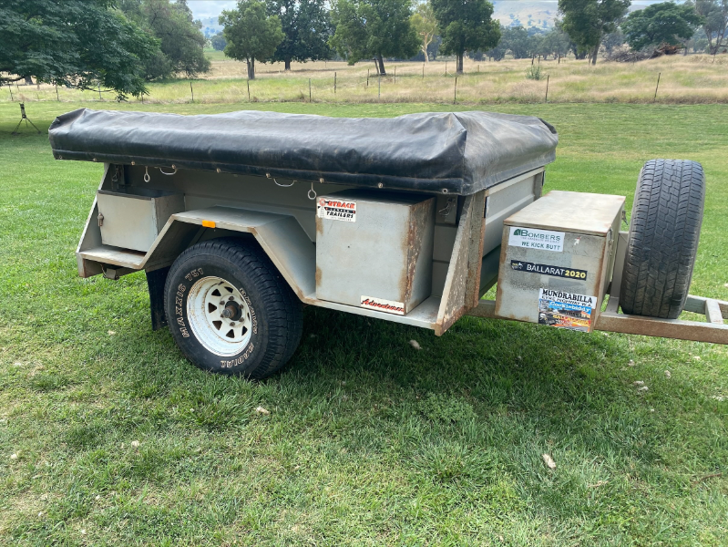 Lot 15 - Outback camper trailer | AuctionsPlus
