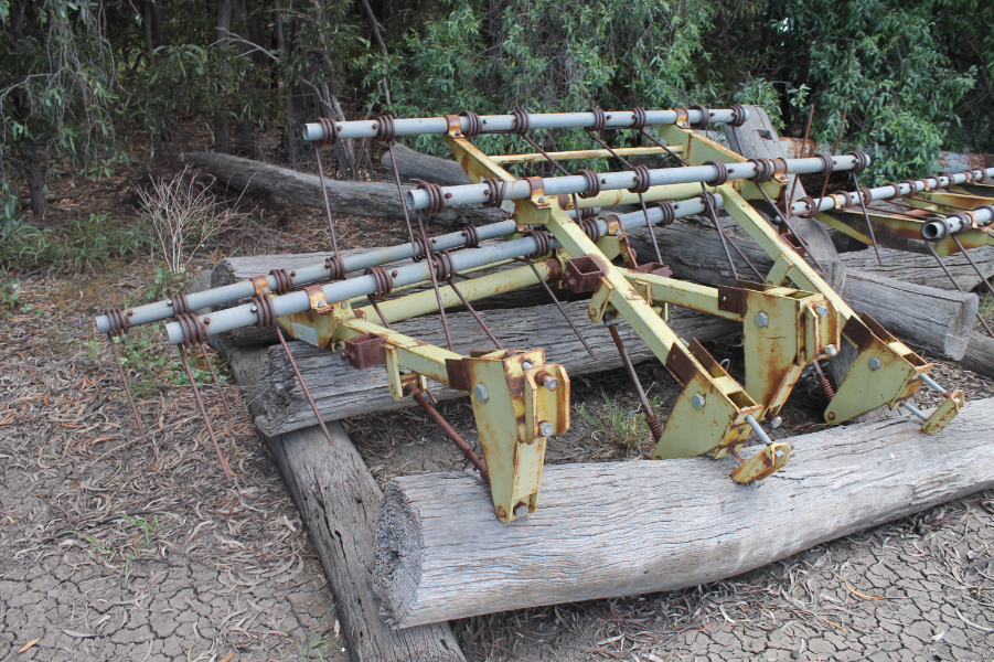 Lot 208 - 30’ Big Rig mounted harrows | AuctionsPlus