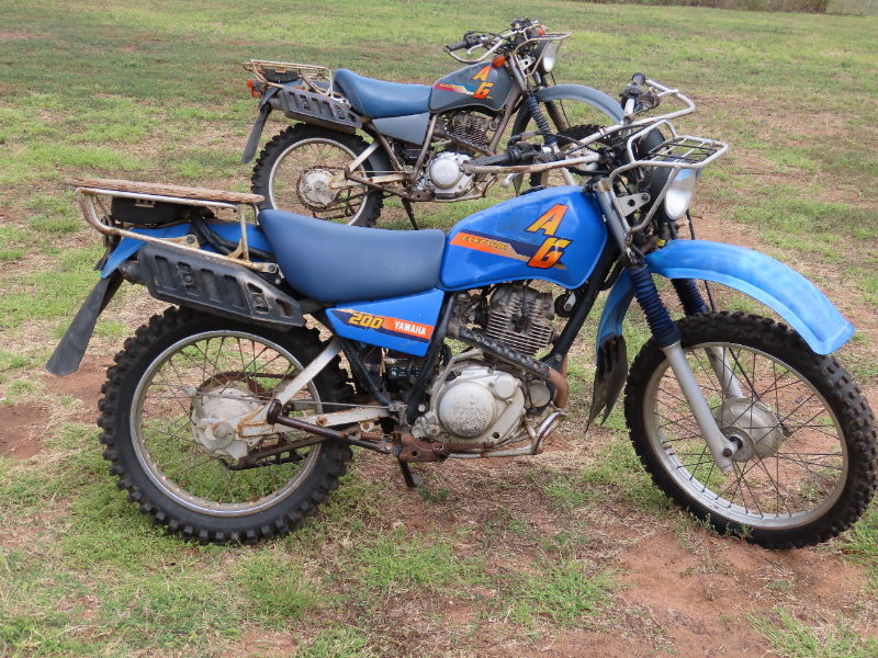 Lot 79 - Yamaha AG200 Motorbike | AuctionsPlus