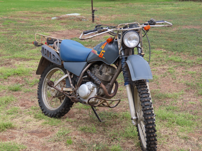 Lot 80 - Yamaha AG200 Motorbike | AuctionsPlus
