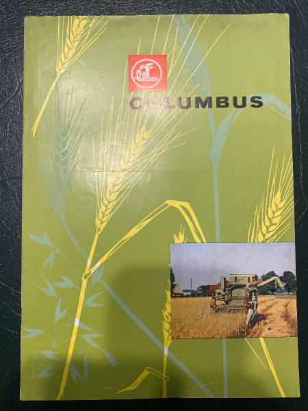 Lot 80 - Brochure - Claas Columbus | AuctionsPlus