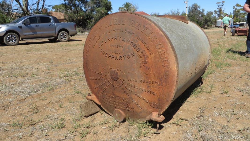 Lot 47 - Furphy Water Tank | AuctionsPlus