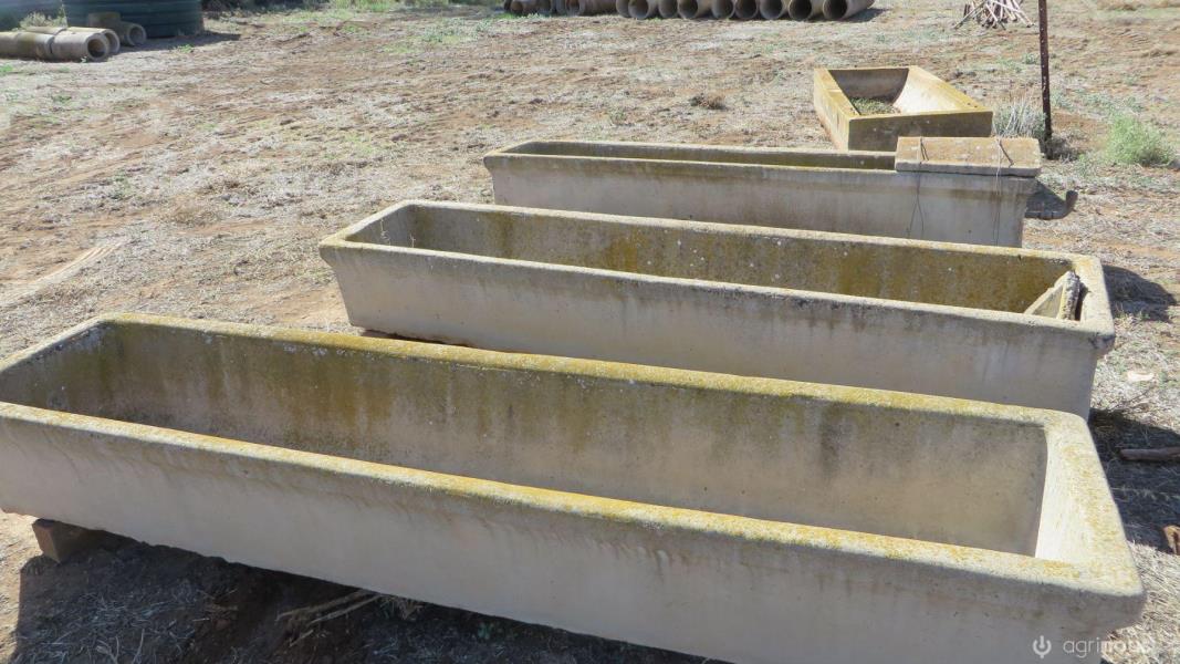Lot 101 - Concrete Troughs | AuctionsPlus