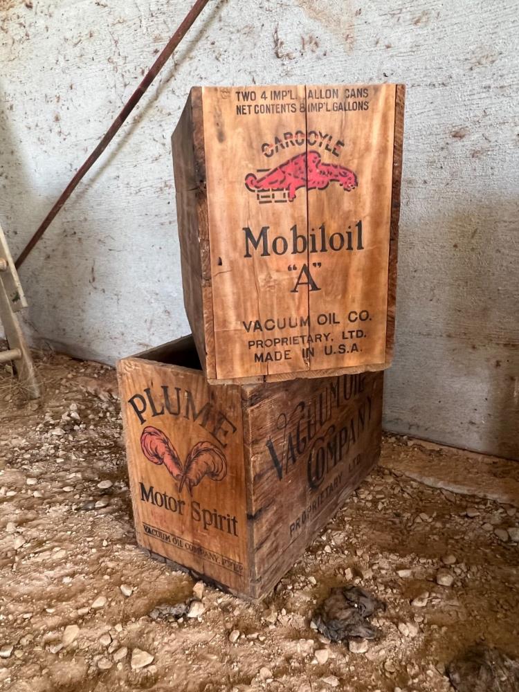 Lot 56 - Petroleum Boxes x2 | AuctionsPlus