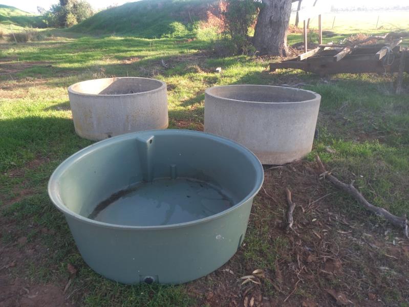 Lot 42 - Stock Troughs x 3 | AuctionsPlus