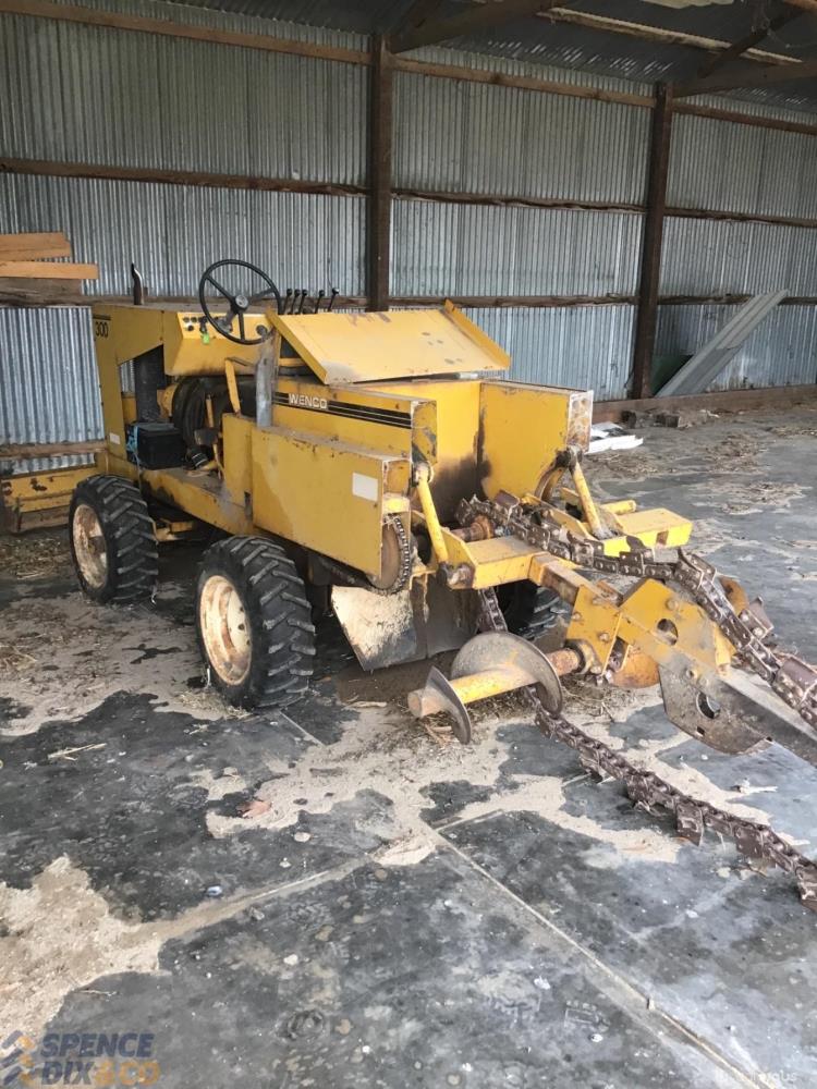 Lot 13 - Wenco 300 Trench Digger | AuctionsPlus