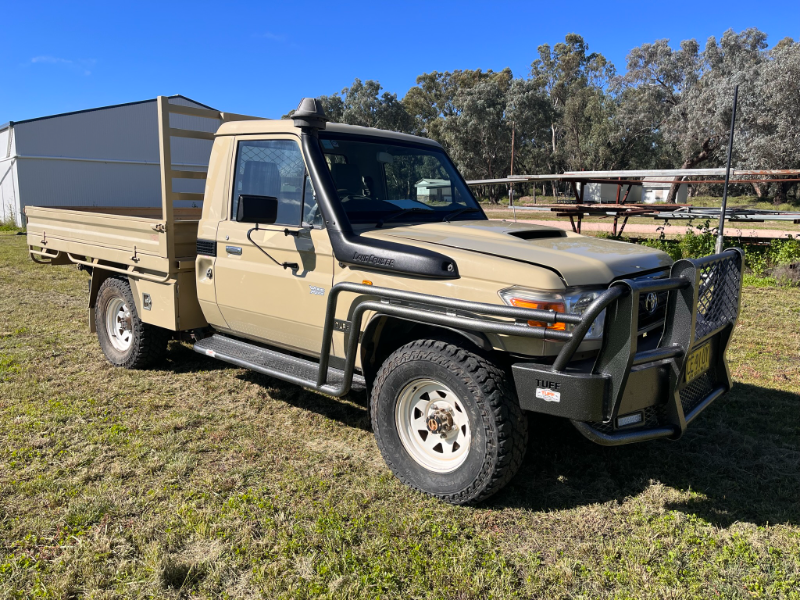 Lot 3 - Toyota 79 Series Landcruiser Ute | AuctionsPlus