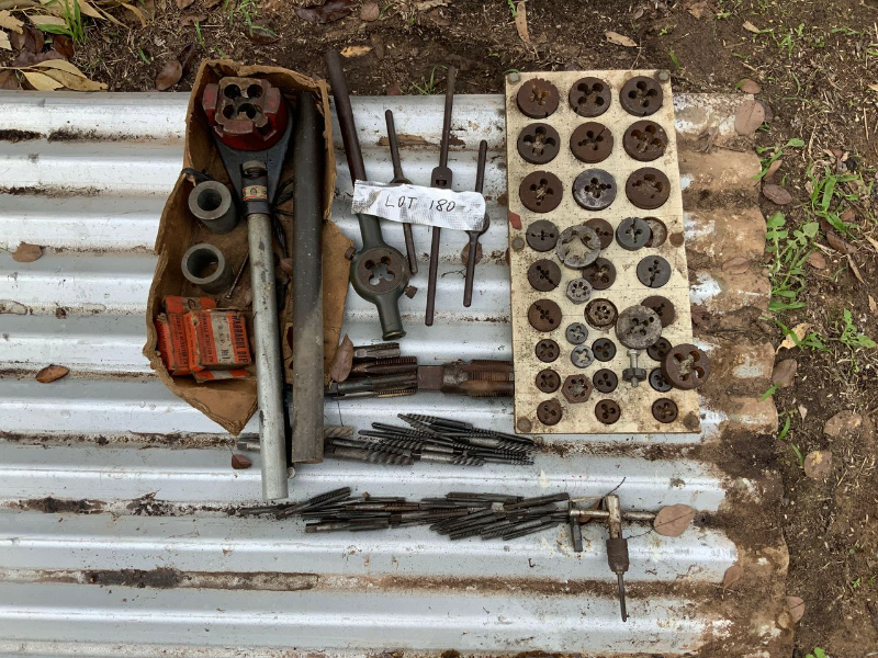 Lot 180 - Assorted Taps & Dies and Easy Out | AuctionsPlus