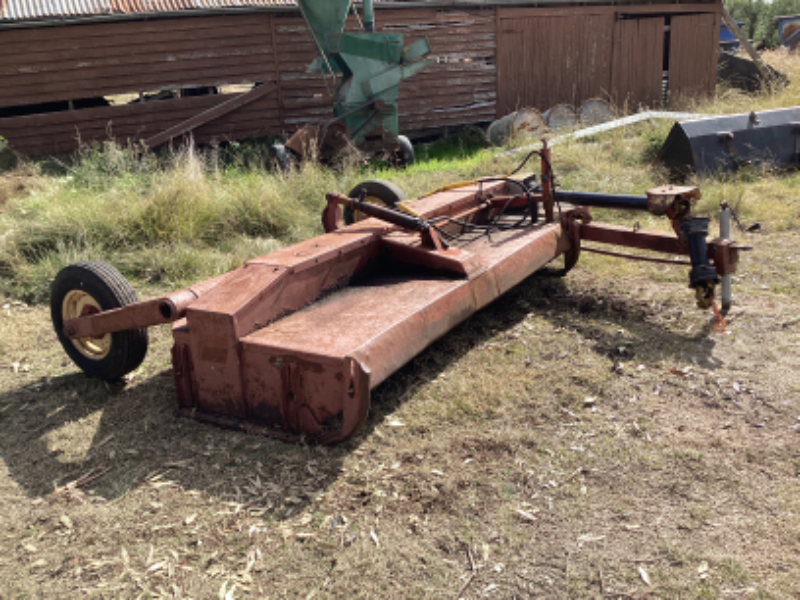 Lot 77 - NEW HOLLAND 96 8ft offset slasher | AuctionsPlus