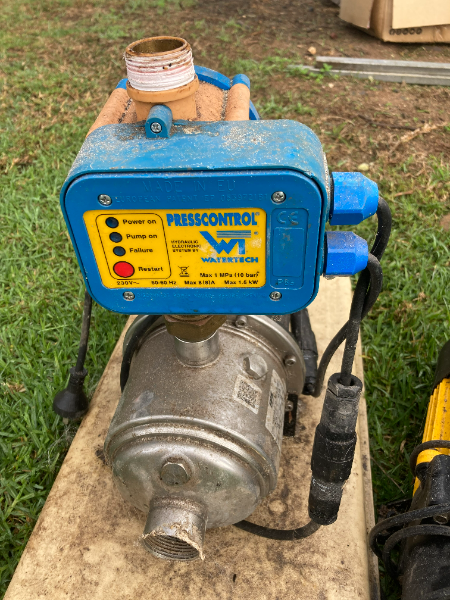 Lot 17 - WATERTECH PRESSURE PUMP | AuctionsPlus