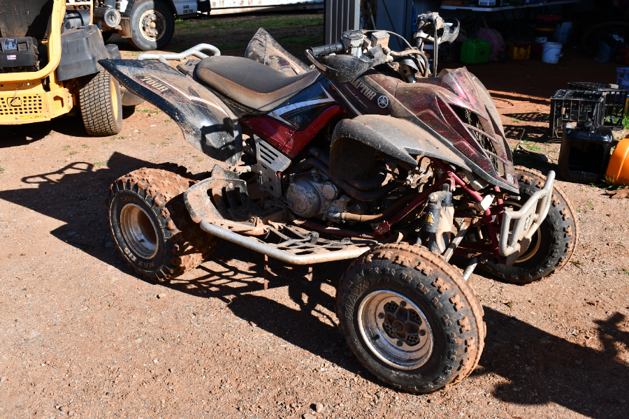 Lot 75 - Yamaha Raptor 700R quad bike | AuctionsPlus