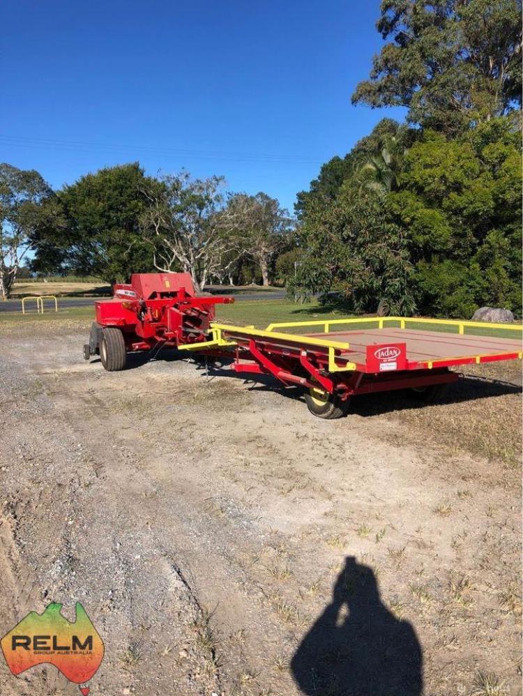 Lot 7 - 2019 Massey Ferguson 1840 Square Baler and Accumulator ...