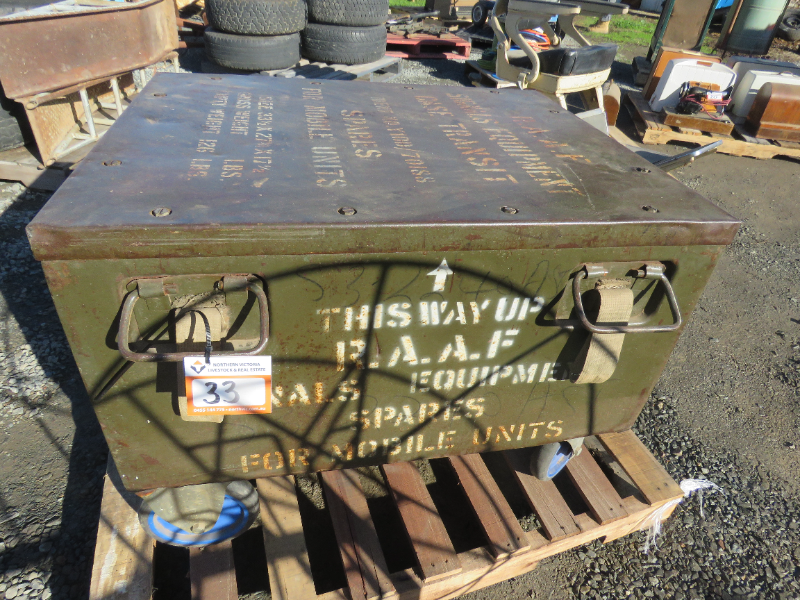 33 - Army Cargo Box | AuctionsPlus