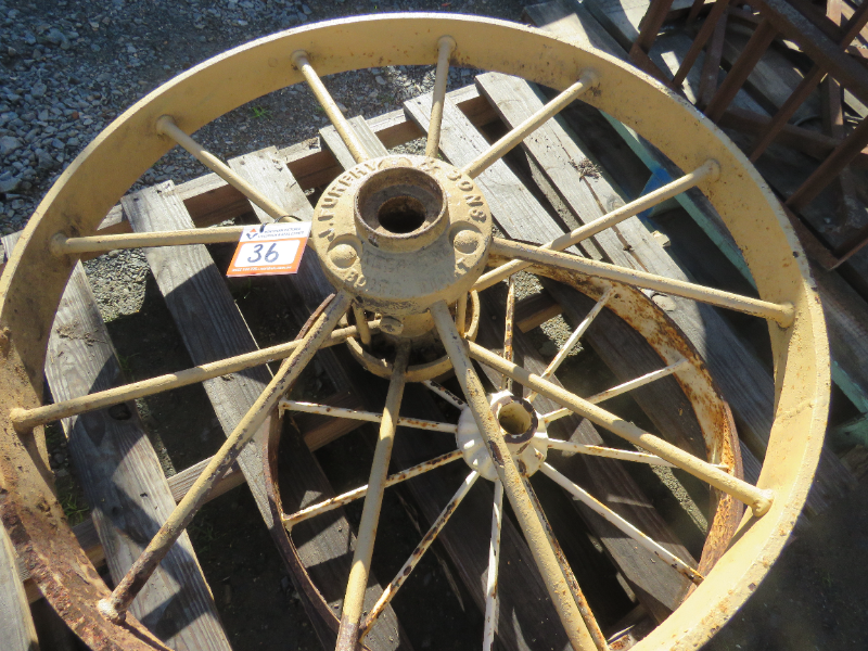 36 - Furphy Wheel | AuctionsPlus