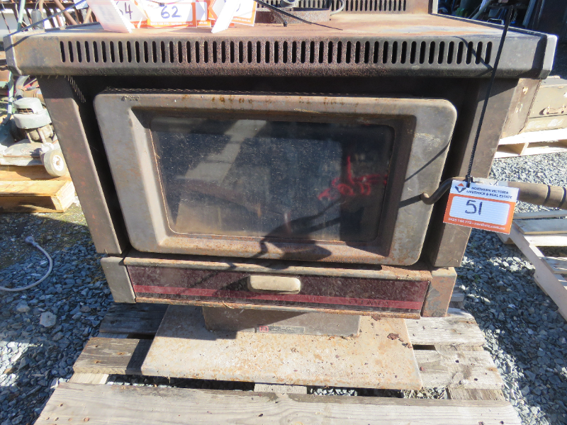 51 - Coonara Wood Heater | AuctionsPlus