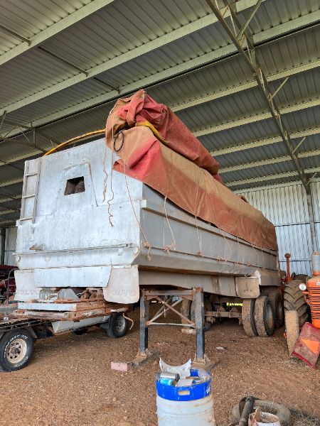 Lot 10 - Borcat TOA Bogie Tipper Trailer | AuctionsPlus