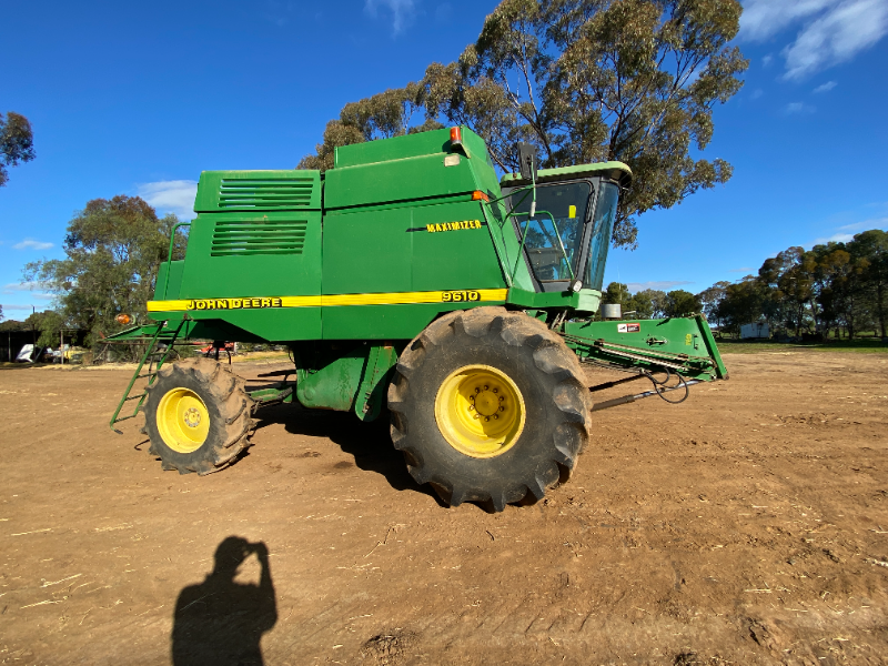 Lot 5 - 1998 John Deere 9610 Rice Header | AuctionsPlus