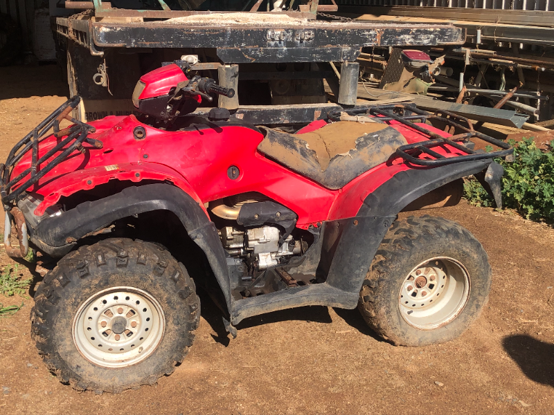 Lot 93 - Honda 450cc 4-wheel Motor Bike | AuctionsPlus