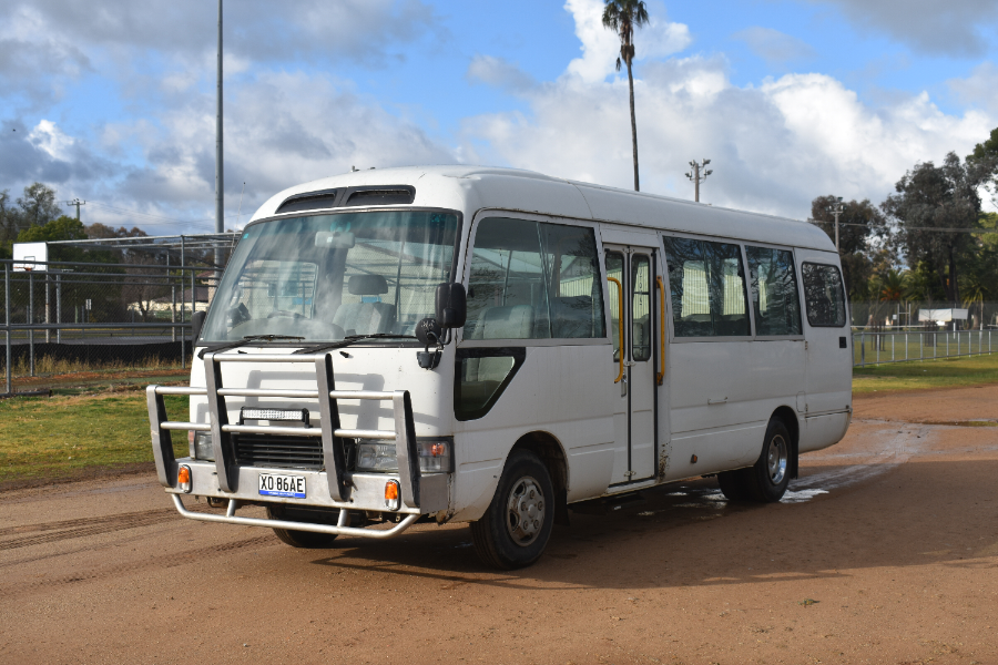 Lot 16 - Toyota Coaster bus | AuctionsPlus