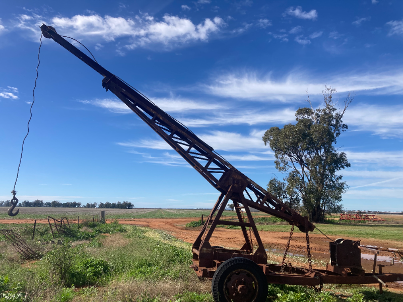 Lot 229 - Tow behind yard crate | AuctionsPlus