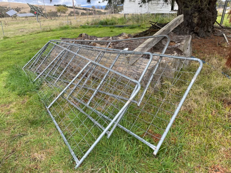 Lot 24 - 4 X 14FT CYCLONE GATES | AuctionsPlus