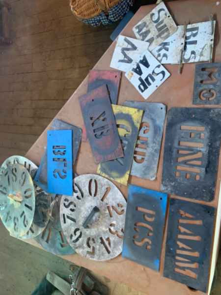 Lot 60 - WOOL PACK STENCILS | AuctionsPlus