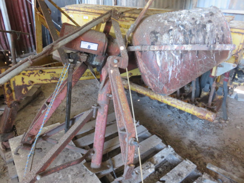 Lot 8 - International PTO Driven Cement Mixer | AuctionsPlus