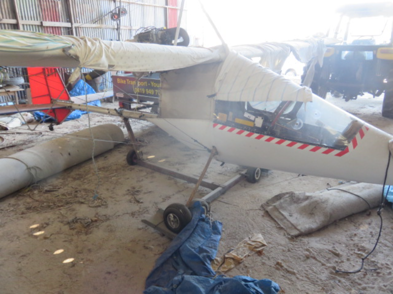 Lot 11 - Skydart III Ultra-Light Aircraft 10-1301 - 715 Hours ...