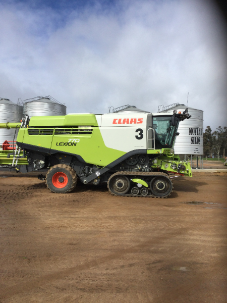 Lot 10 - Claas Lexion [2017] 770 header | AuctionsPlus