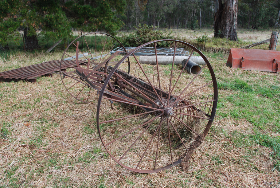 Lot 162 - Antique Stick Rake | AuctionsPlus