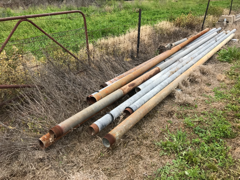 Lot 43 - 12 X 20ft lengths x 4 inch bore casings | AuctionsPlus