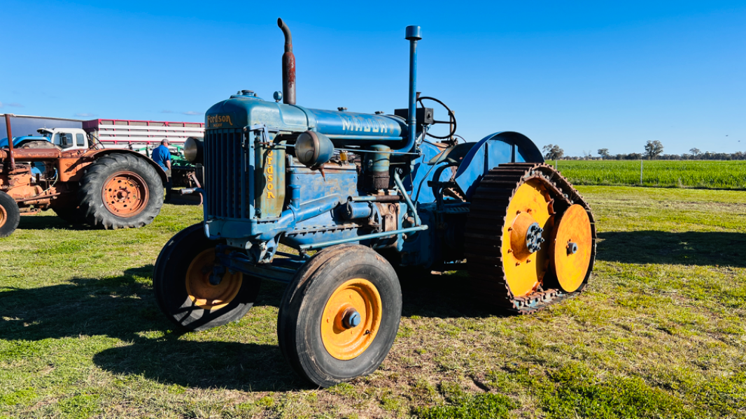 Lot 24 - 1950 Fordson Major E27N Half Track | AuctionsPlus