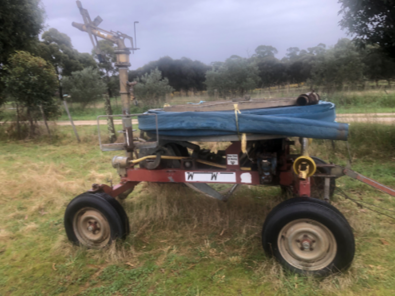 Lot 81 - Travelling irrigator | AuctionsPlus