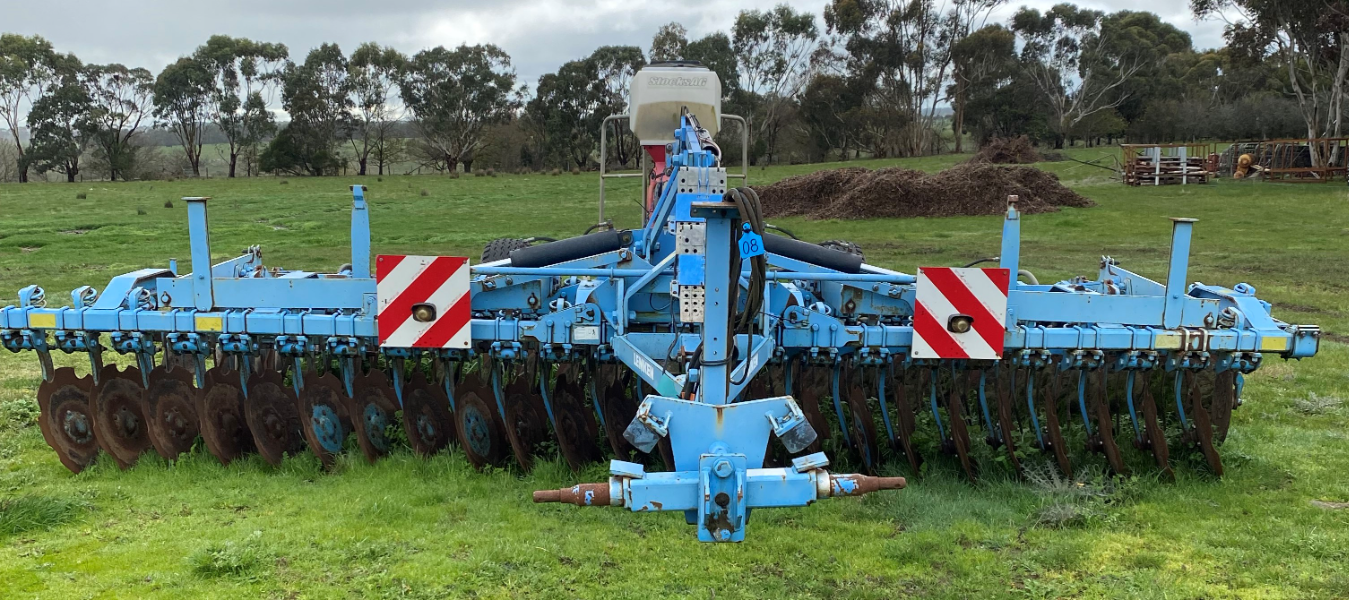 Lot 8 - Lemken Rubin 9 Disc Cultivator | AuctionsPlus