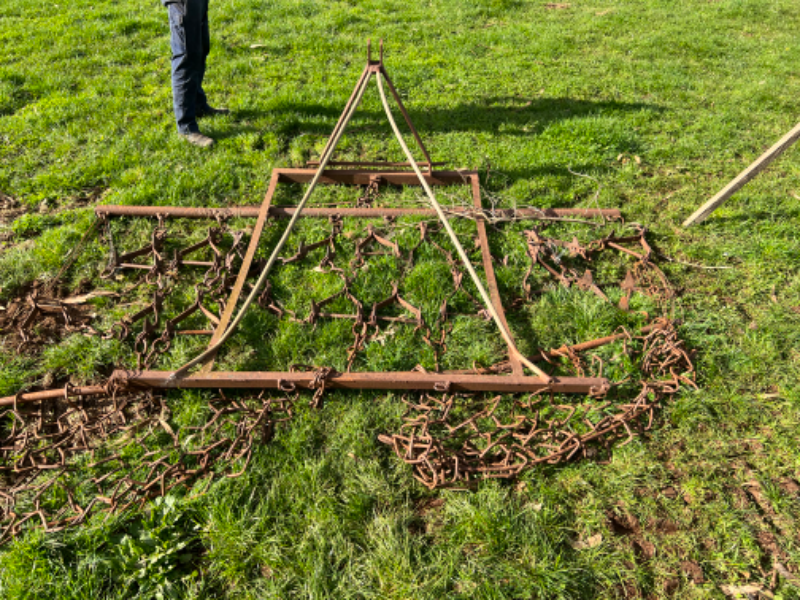 Lot 34 - Three point linkage harrows | AuctionsPlus
